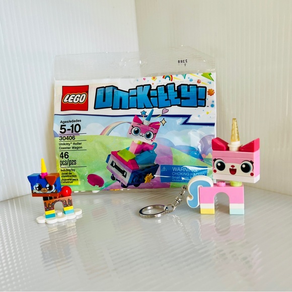 Lego | Toys | Lego Movie Uni Kitty Bundle Includes Rare Led Key Chain ...